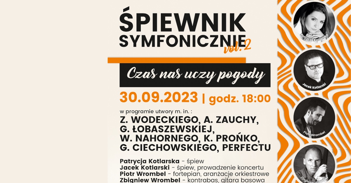 Śpiewnik Symfonicznie. Śpiewnik Symfonicznie.