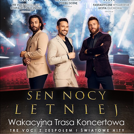 Tre Voci - Sen Nocy Letniej - Międzyzdroje | Kupuj Bilety Online ...