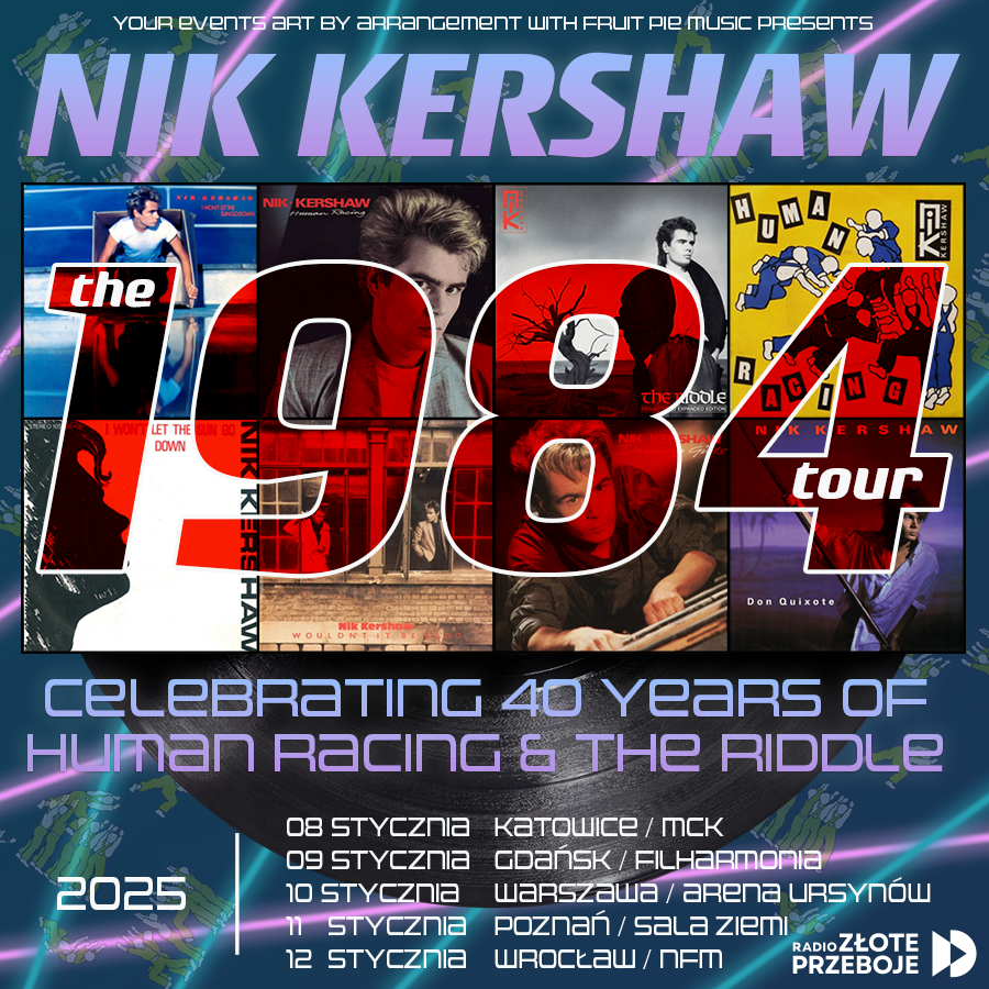 Nik Kershaw - The 1984 Tour - Gdańsk | Kupuj Bilety Online - biletyna.pl