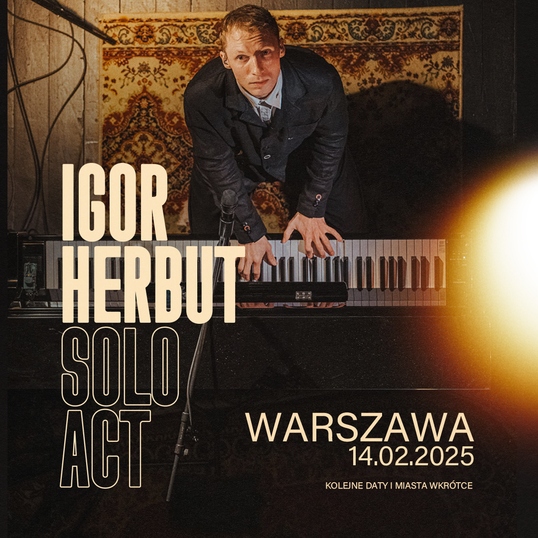 Igor Herbut Solo - Warszawa | Kupuj Bilety Online - biletyna.pl