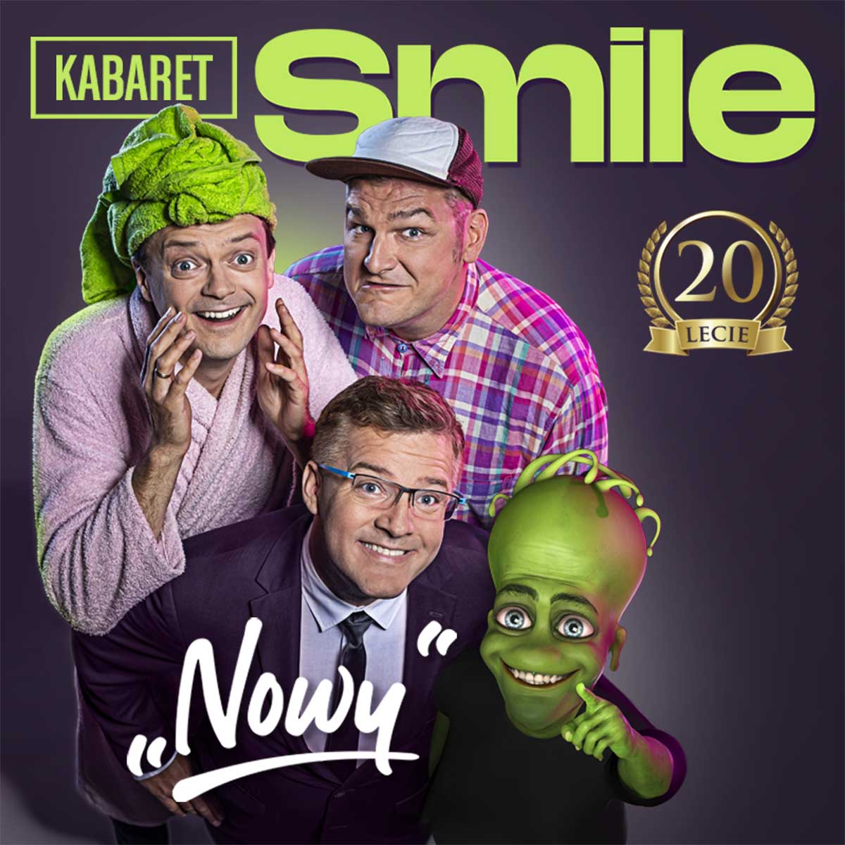 Kabaret na żywo. Kabaret Smile - "Nowy" program na 20-lecie ...