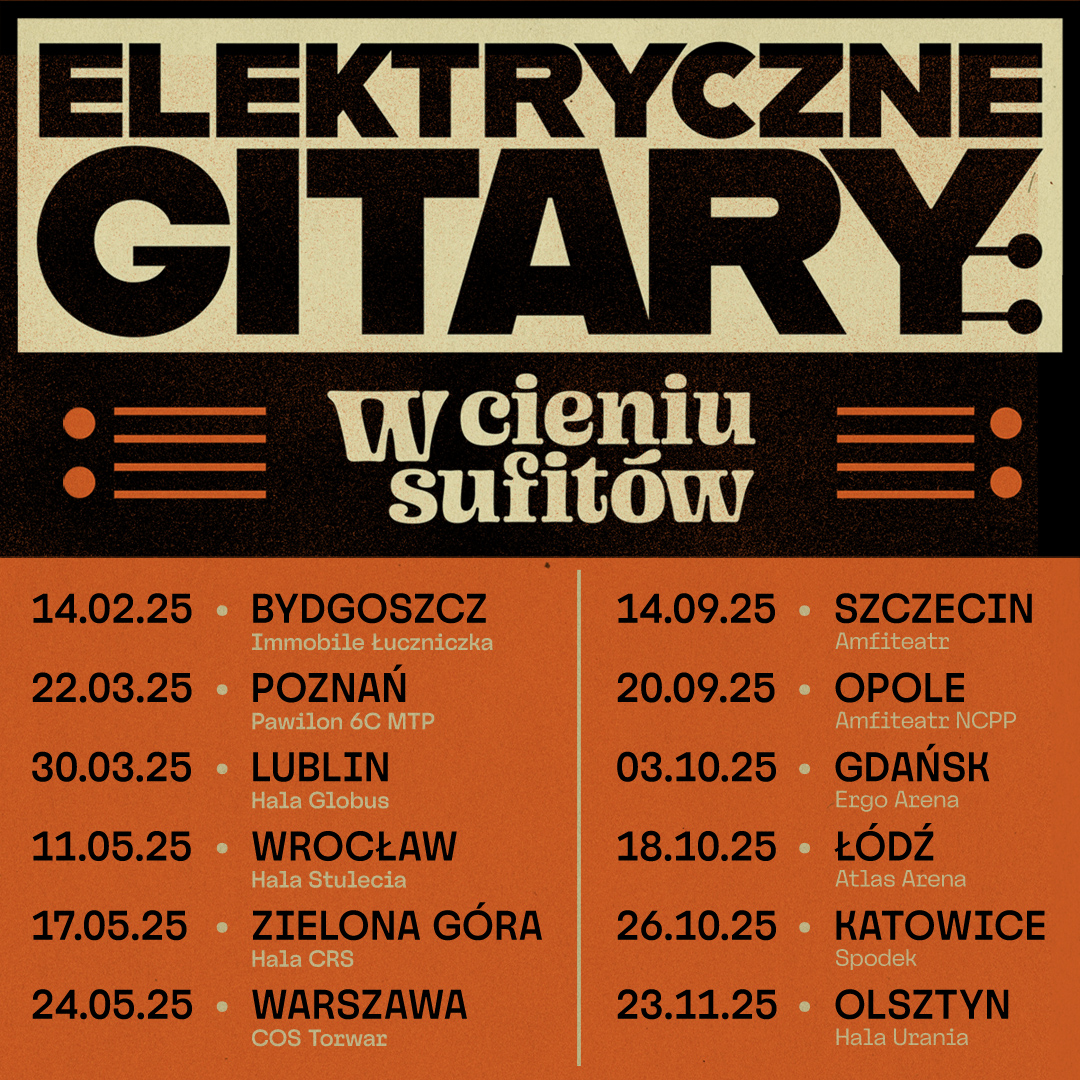 Elektryczne Gitary - W cieniu sufitów - Bydgoszcz | Kupuj Bilety Online ...