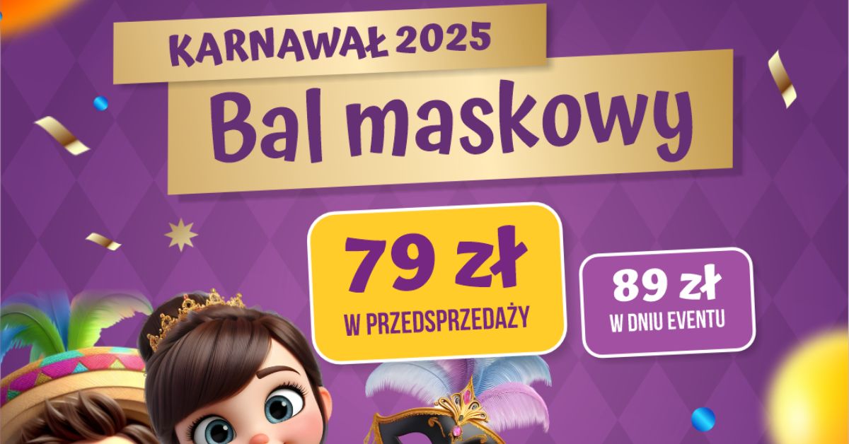 Bal Maskowy 2025 - Gdańsk - Galeria Morena | Bilety Online, Opis ...