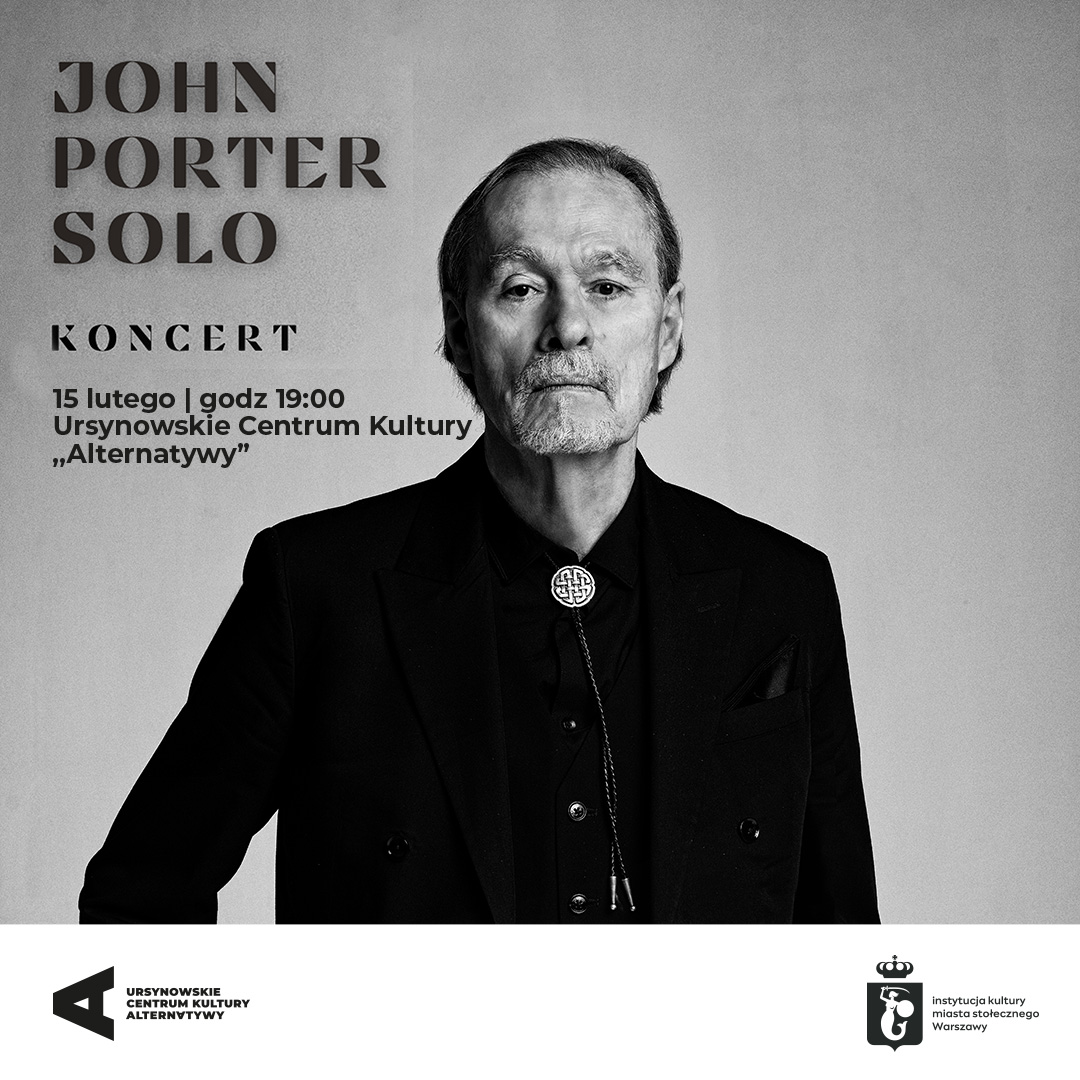 „Solo” | koncert Johna Portera - Warszawa | Kupuj Bilety Online ...