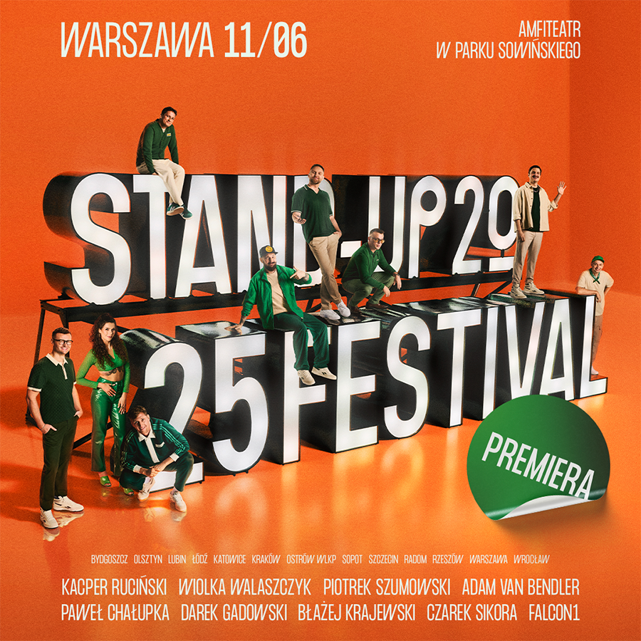 Warsaw Stand-up Festival™ 2025 PREMIERA - Warszawa | Kupuj Bilety Online - biletyna.pl