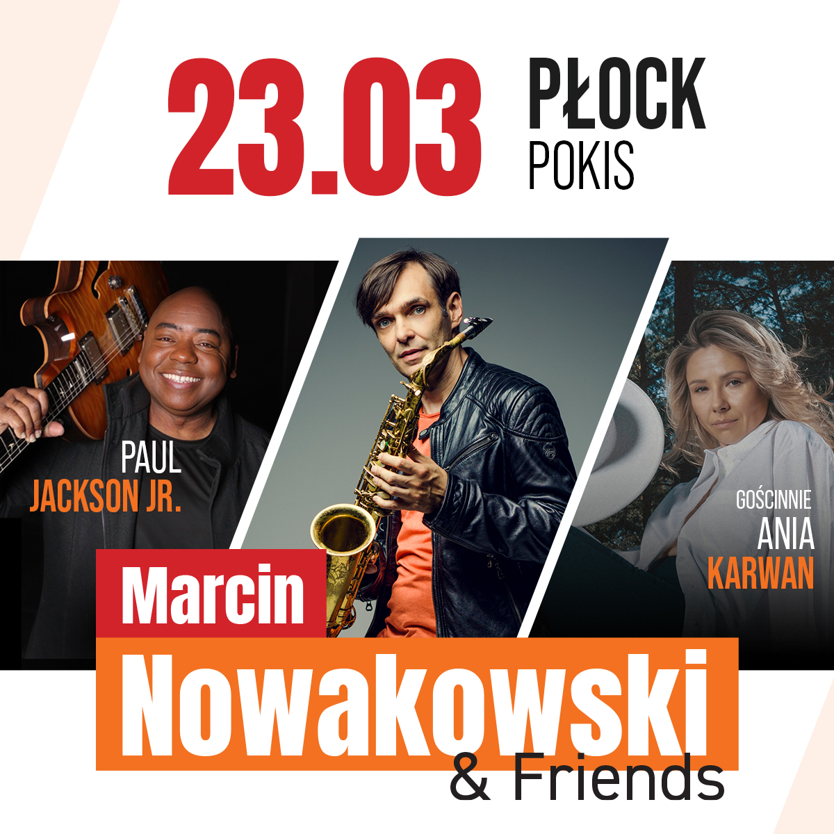 Marcin Nowakowski & Friends Paul Jackson Jr. | Bilety Online, Opis ...
