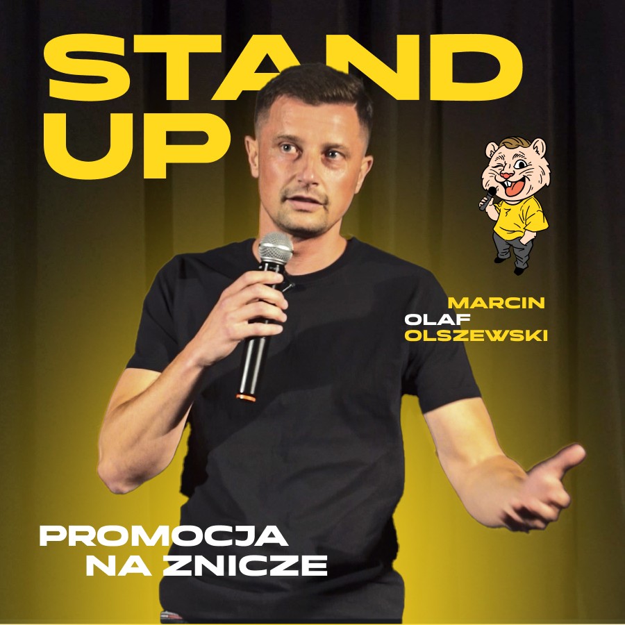 Marcin Olaf Olszewski Stand Up - Promocja na znicze | Bilety Online, Opis, Recenzje | 2025, 2026 ...