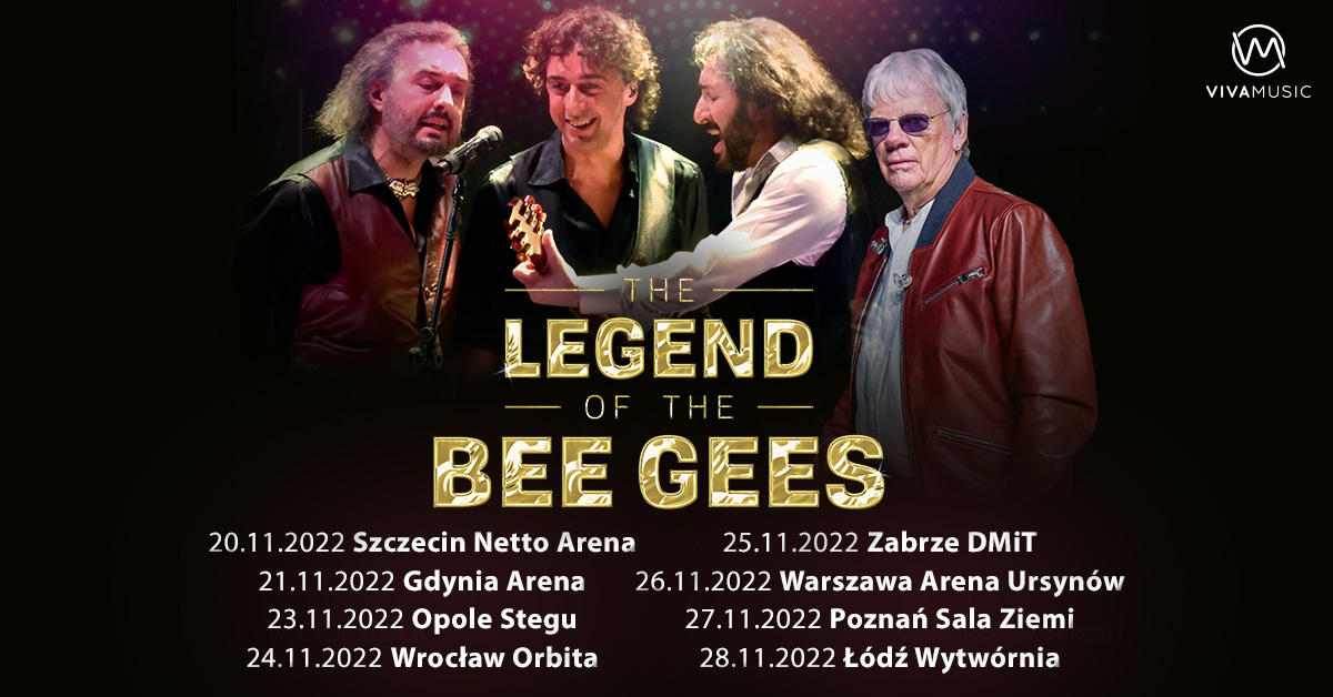 Tribute to Bee Gees - Poznań | Kupuj Bilety Online - biletyna.pl