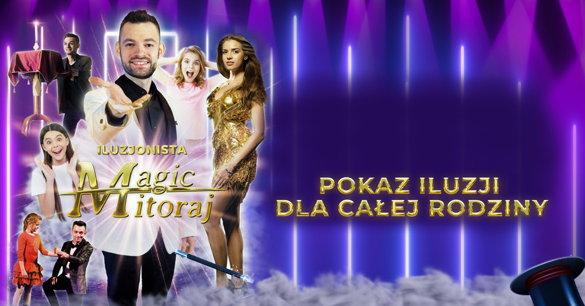 Iluzjonista Adrian Mitoraj - Wrocław Centrum Kultury AGORA, 11 sierpnia ...