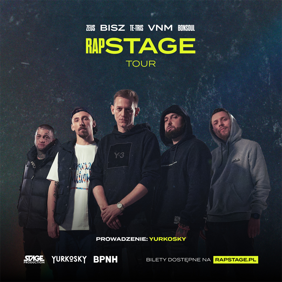 Rap Stage Tour - Kraków | Kupuj Bilety Online - biletyna.pl